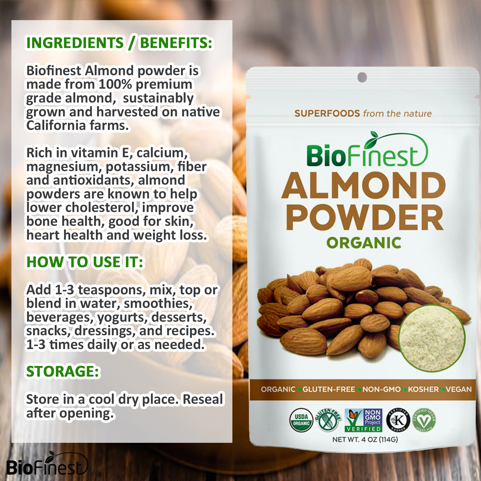 Almonds Powder Benefits at Callum Grenda blog